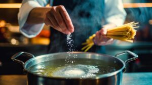 Why adding salt before boiling pasta changes everything, according to ...